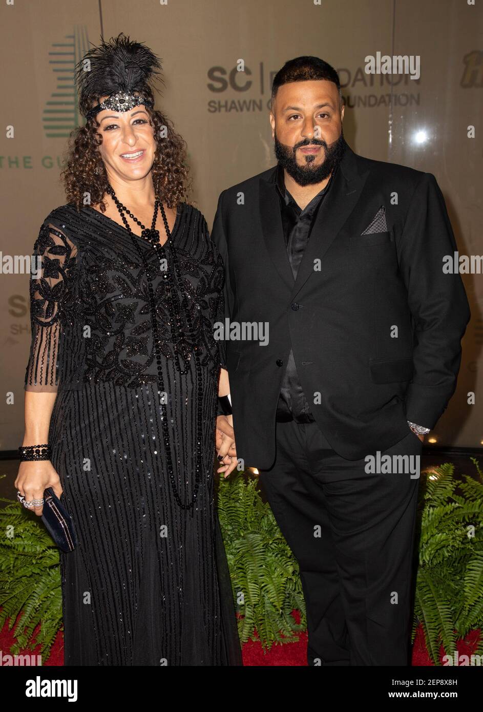 HOLLYWOOD, FL - NOV 16: Nicole Tuck and DJ Khaled are seen during The ...
