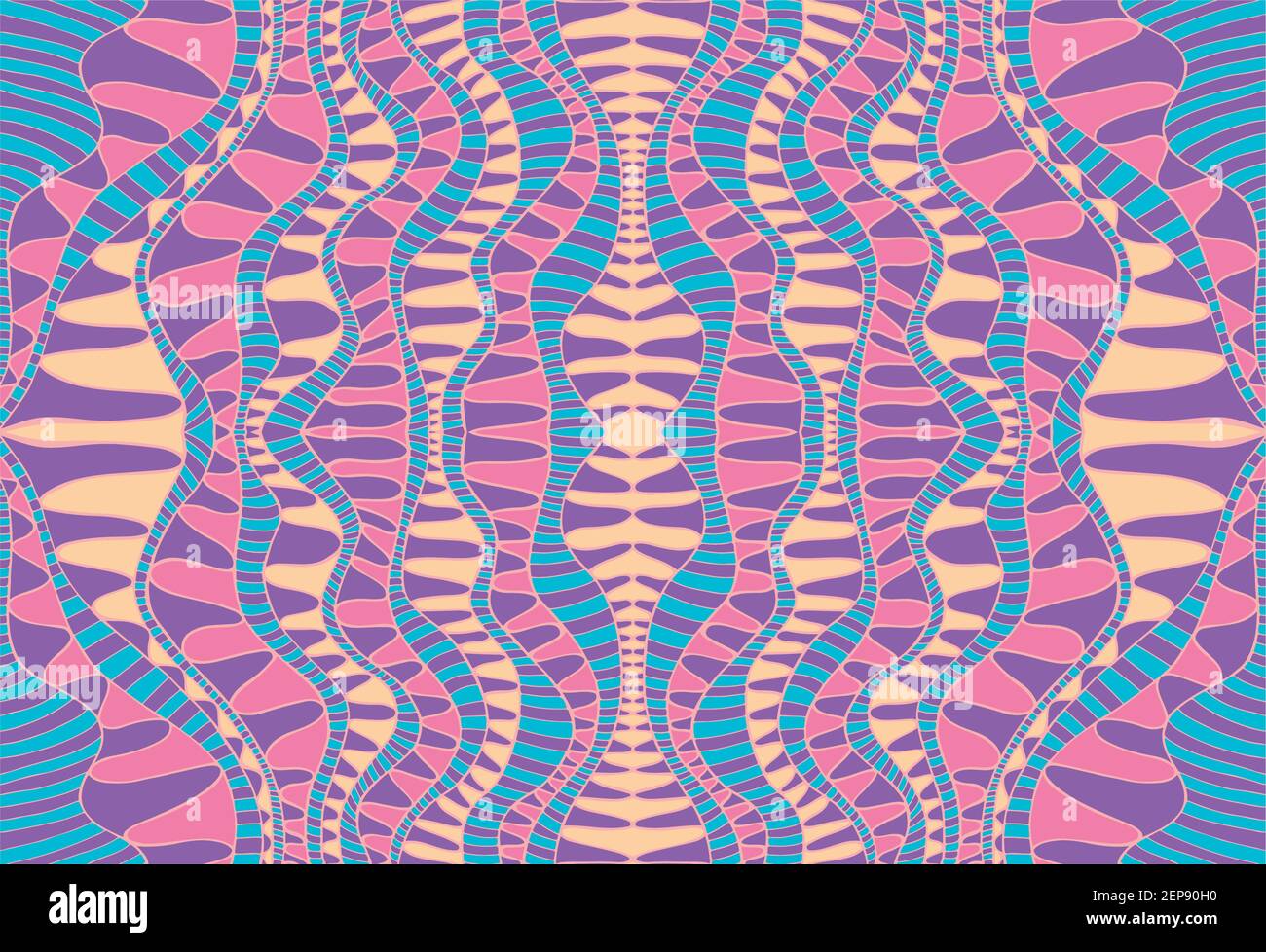 Trippy pattern hi-res stock photography and images - Alamy