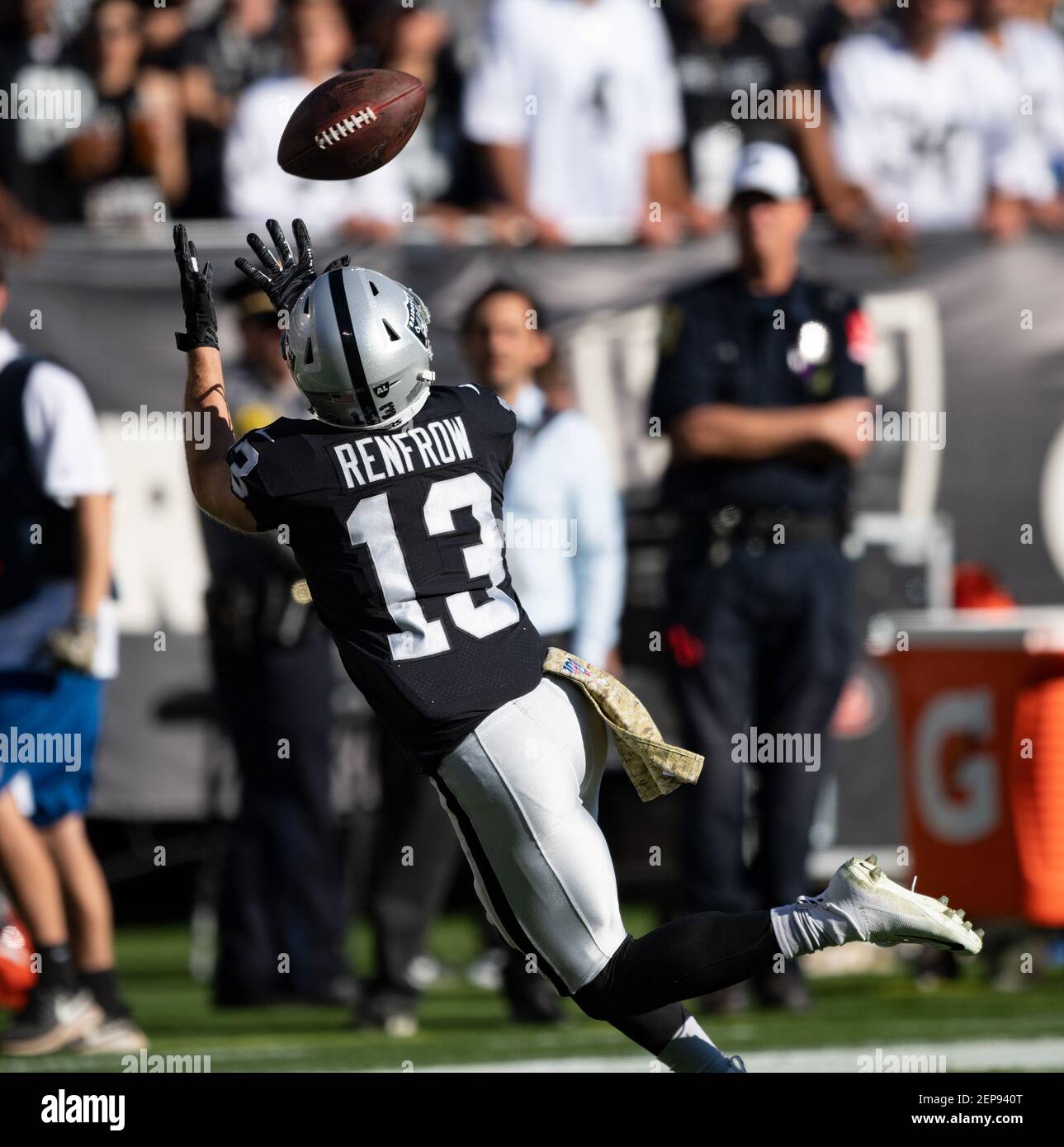 November 17, 2019: Oakland Raiders wide receiver Hunter Renfrow (13 ...