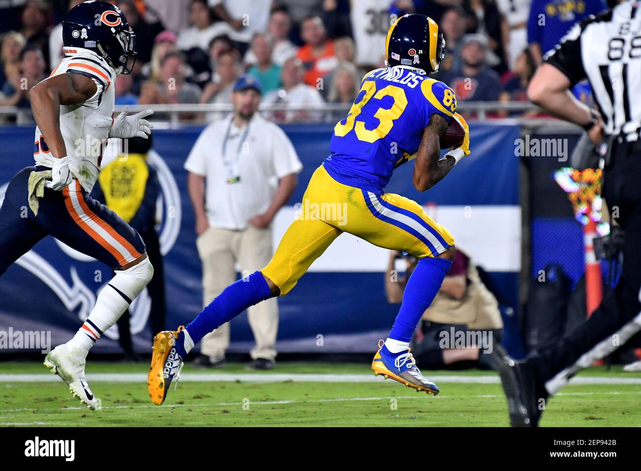 November 17, 2019 Los Angeles, CA.Los Angeles Rams wide receiver Josh ...