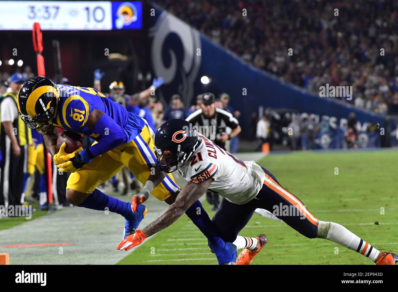 November 17, 2019 Los Angeles, CA.Los Angeles Rams wide receiver Josh ...
