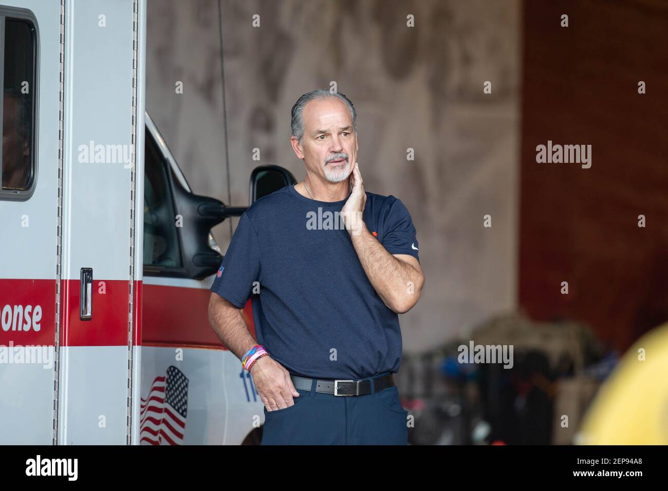 November 17, 2019 Los Angeles, CA...Chicago Bears coach Chuck Pagano ...