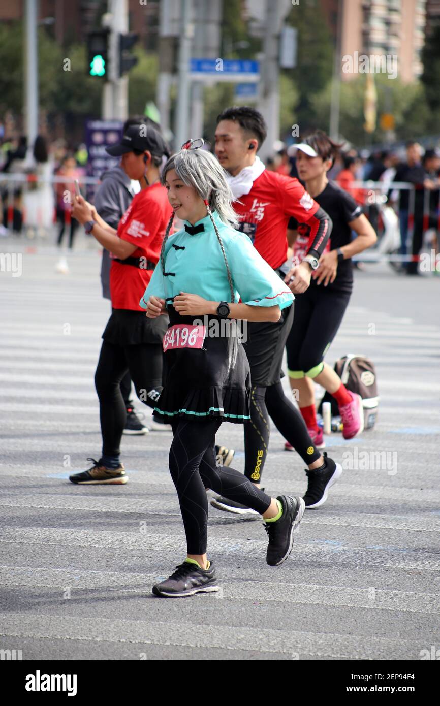Shanghai,CHINA-On November 17, 2019, the Shanghai International ...