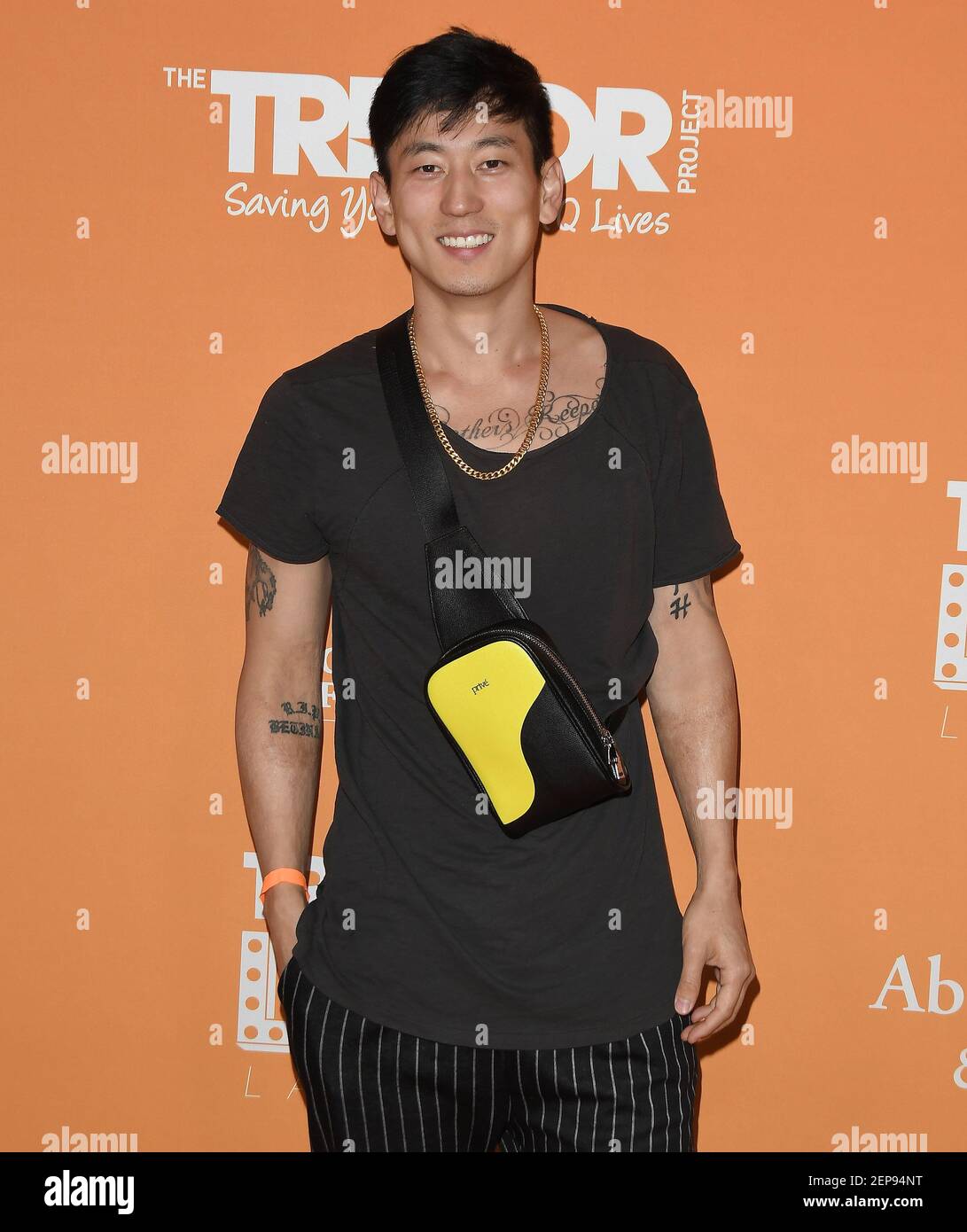 Jake Choi arrives at the Trevor Project's TrevorLIVE LA 2019 held at ...