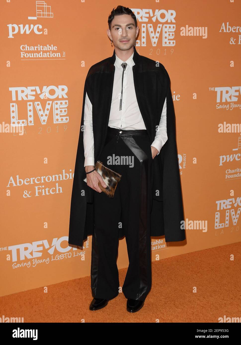 Mark Tennyson arrives at the Trevor Project's TrevorLIVE LA 2019 held ...