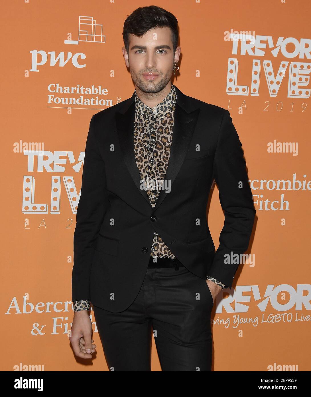 Daniel Preda arrives at the Trevor Project's TrevorLIVE LA 2019 held at ...