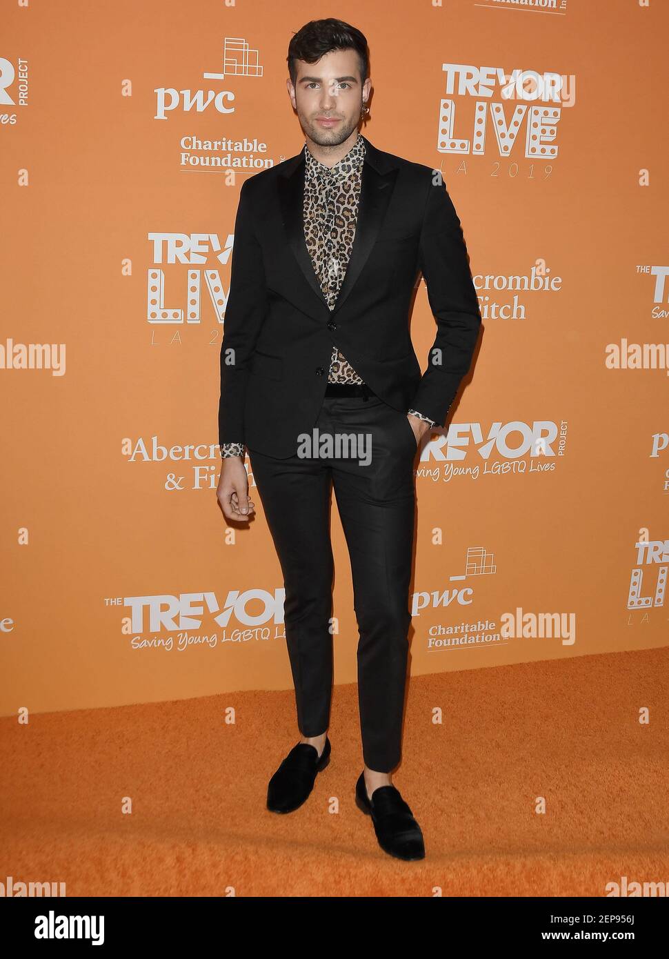 Daniel Preda arrives at the Trevor Project's TrevorLIVE LA 2019 held at ...