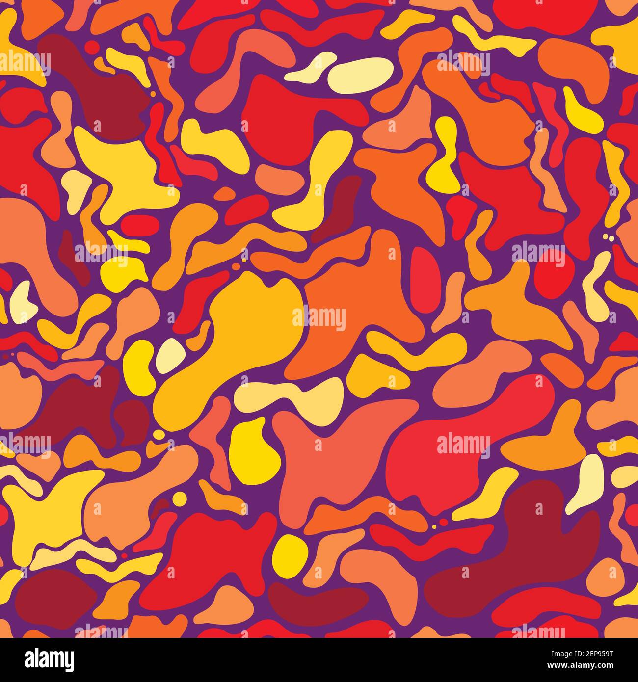 Abstract bright spots seamless pattern, purple background. Vector ...