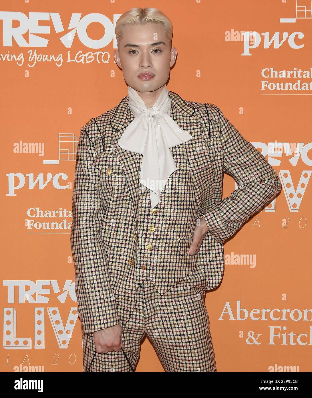 Chester Lockhart arrives at the Trevor Project's TrevorLIVE LA 2019 ...