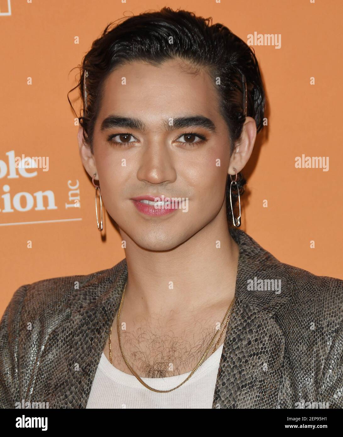 Ben J Pierce arrives at the Trevor Project's TrevorLIVE LA 2019 held at ...