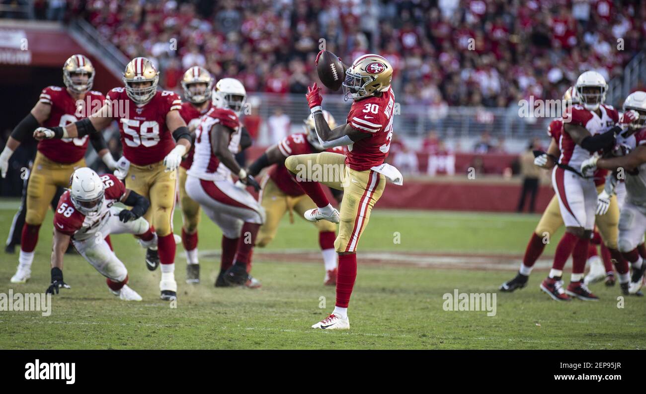Nov 17 2019 Santa Clara U.S.A. CA San Francisco running back Jeff ...