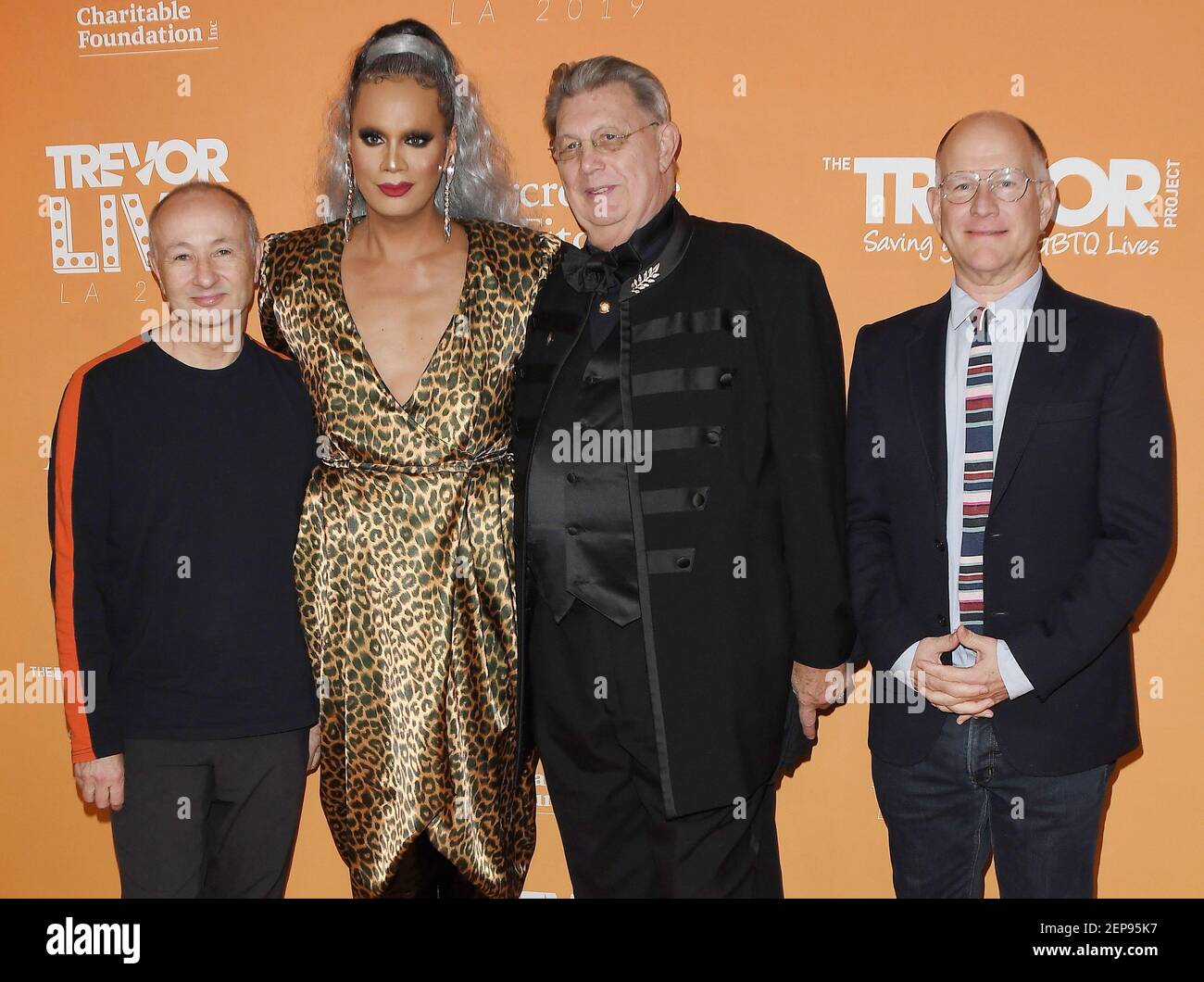 (L-R) Fenton Bailey, Raja, Fredd E. Sequoia and Randy Barbato at the ...
