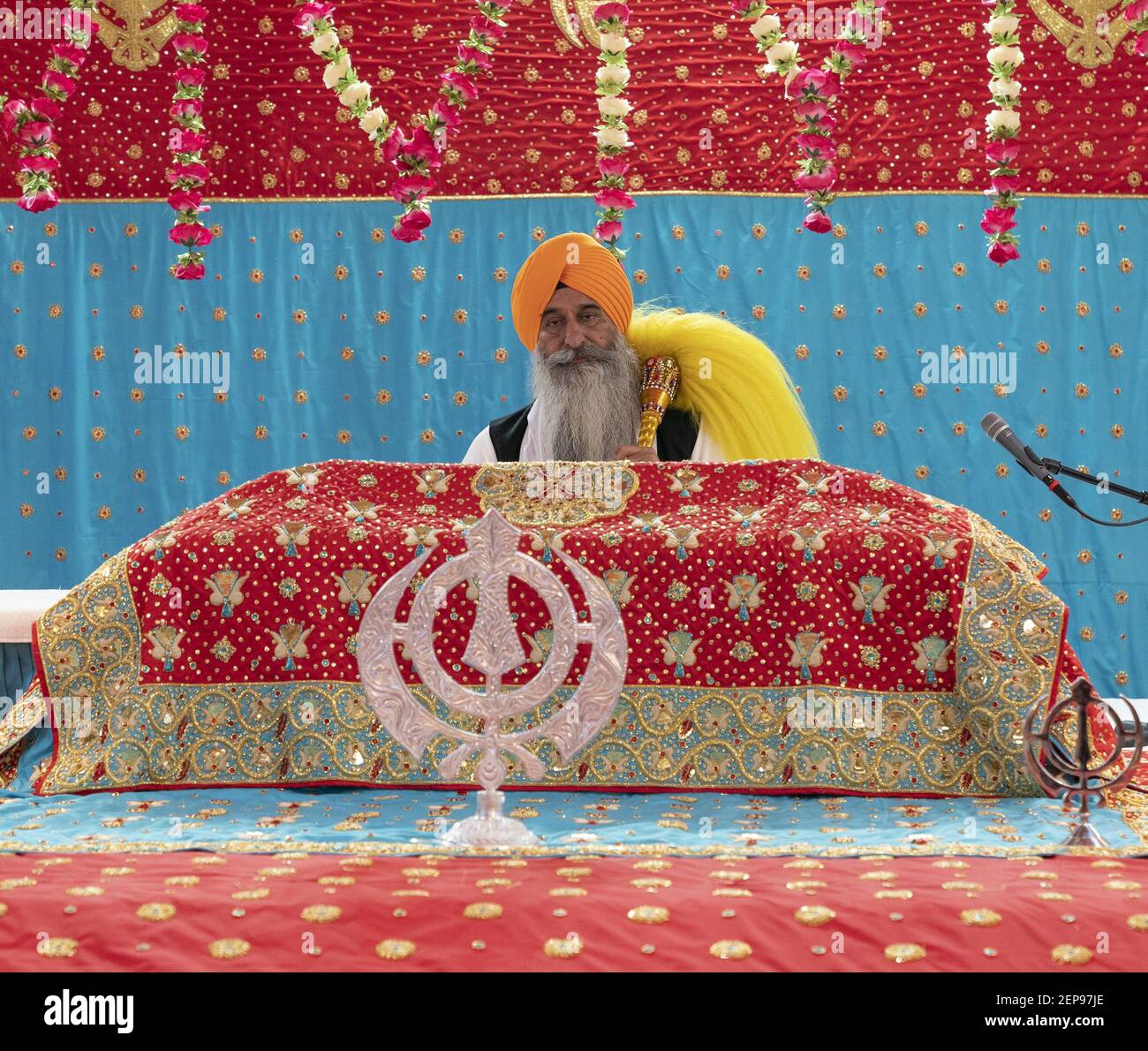 Priest Sawak Singh attends 550th Birthday of Guru Nanak Dev Ji ...