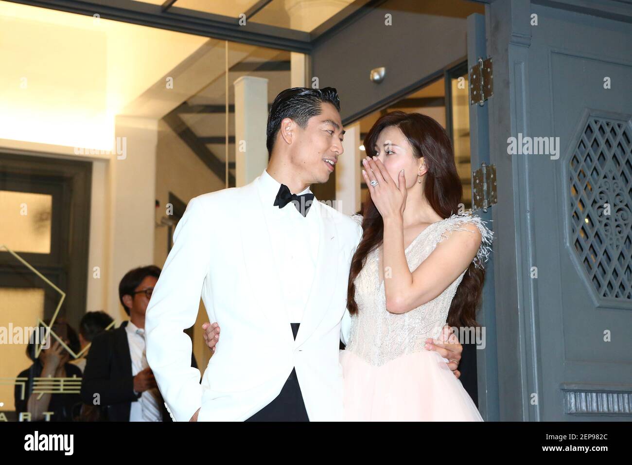 Lin Chi-ling and AKIRA held the wedding ceremony at Tainan Art Museum ...