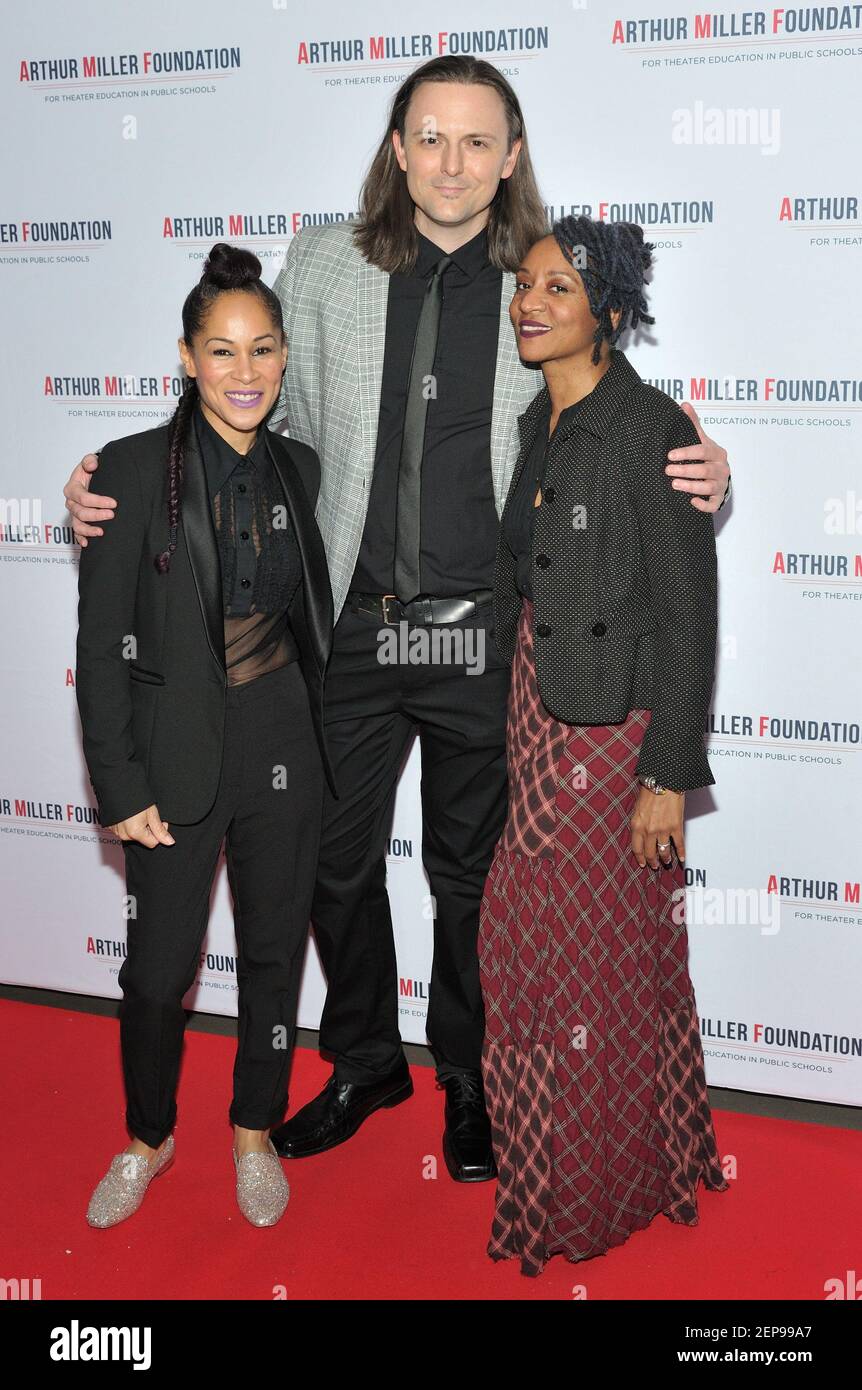 L-R: Actress Ayodele Casel, Nolan Doran and Torya Beard attend the ...