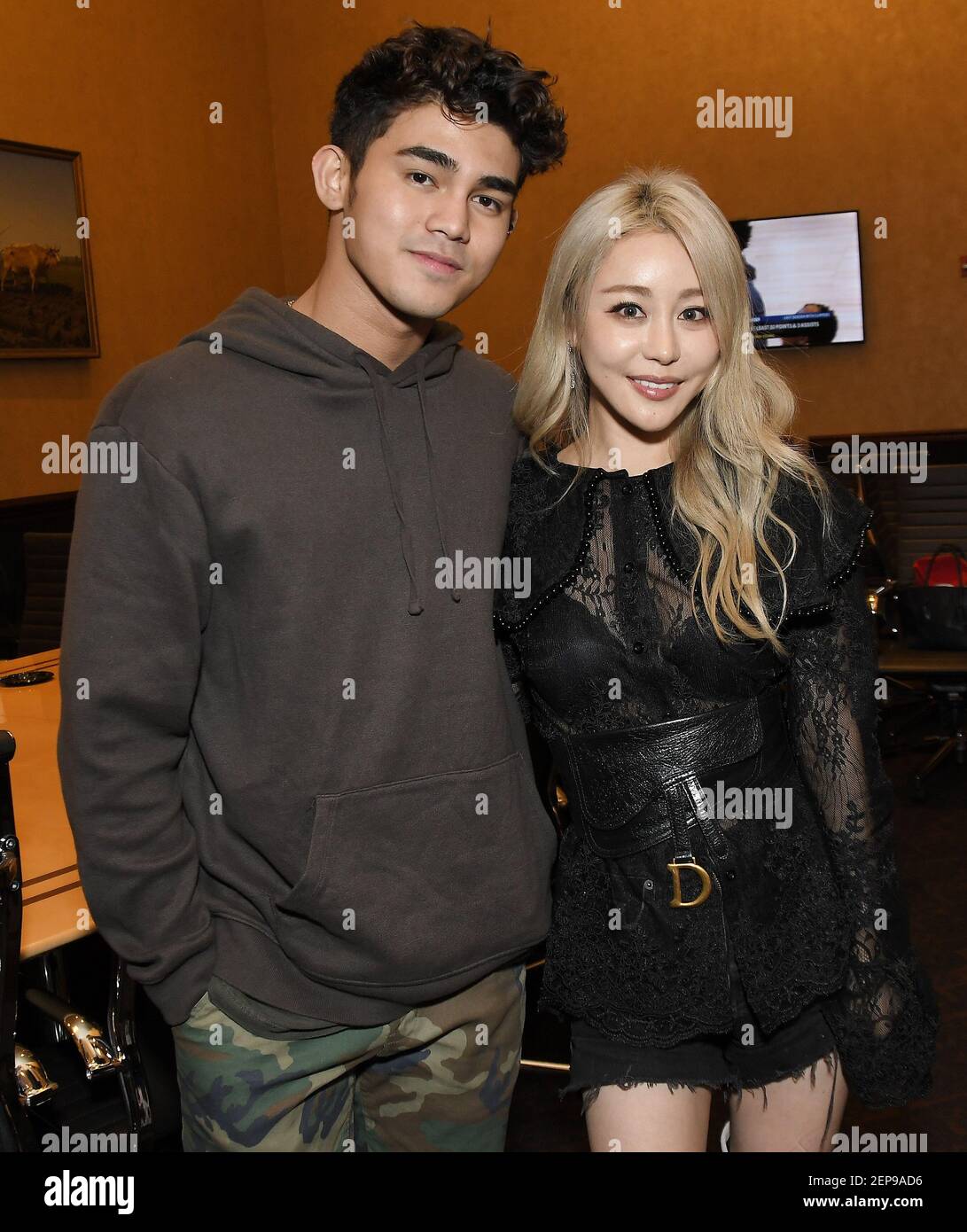 (L-R) International Music Artist Inigo Pascual and YouTube Personality ...