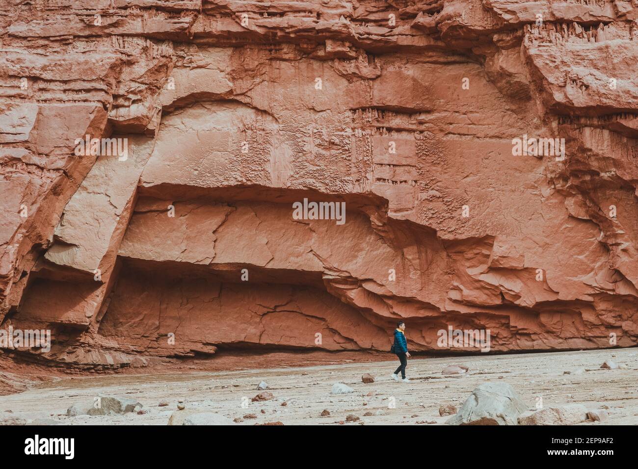 Xinjiang,CHINA-Tianshan tomur grand canyon is located in Wensu county ...