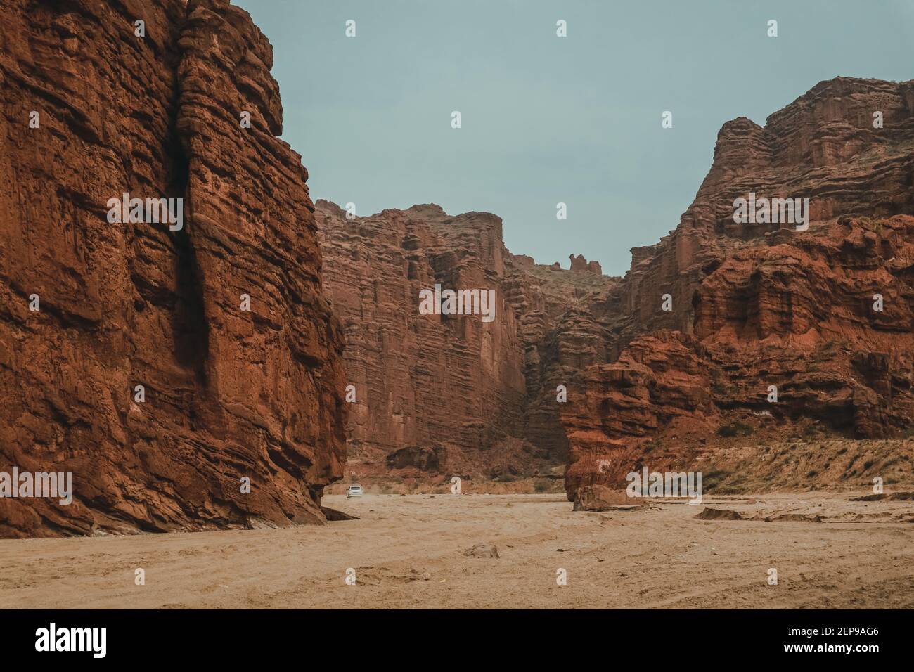 Xinjiang,CHINA-Tianshan tomur grand canyon is located in Wensu county ...