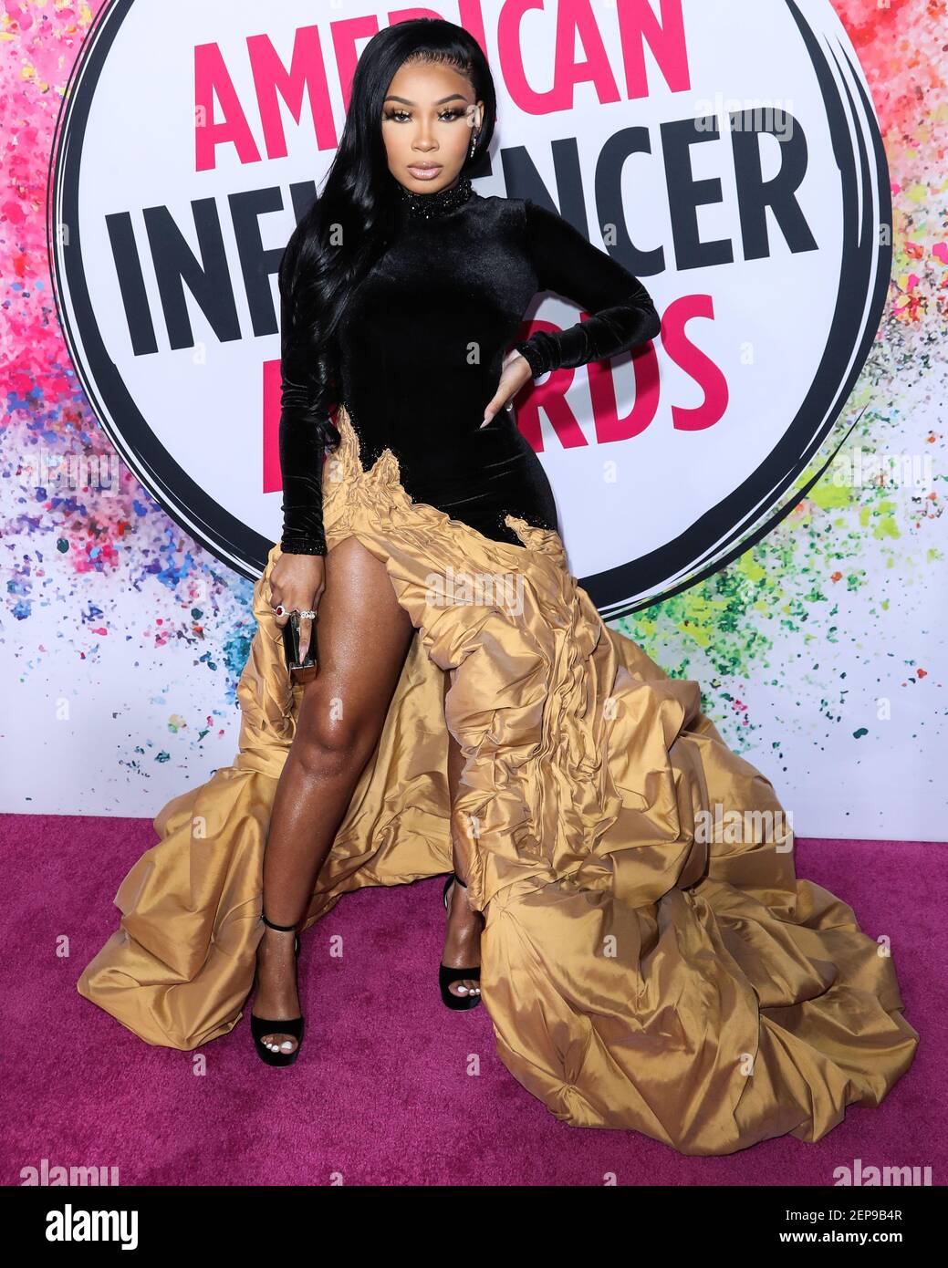 HOLLYWOOD, LOS ANGELES, CALIFORNIA, USA - NOVEMBER 18: Aaliyah Jay arrives at the 2nd Annual ...