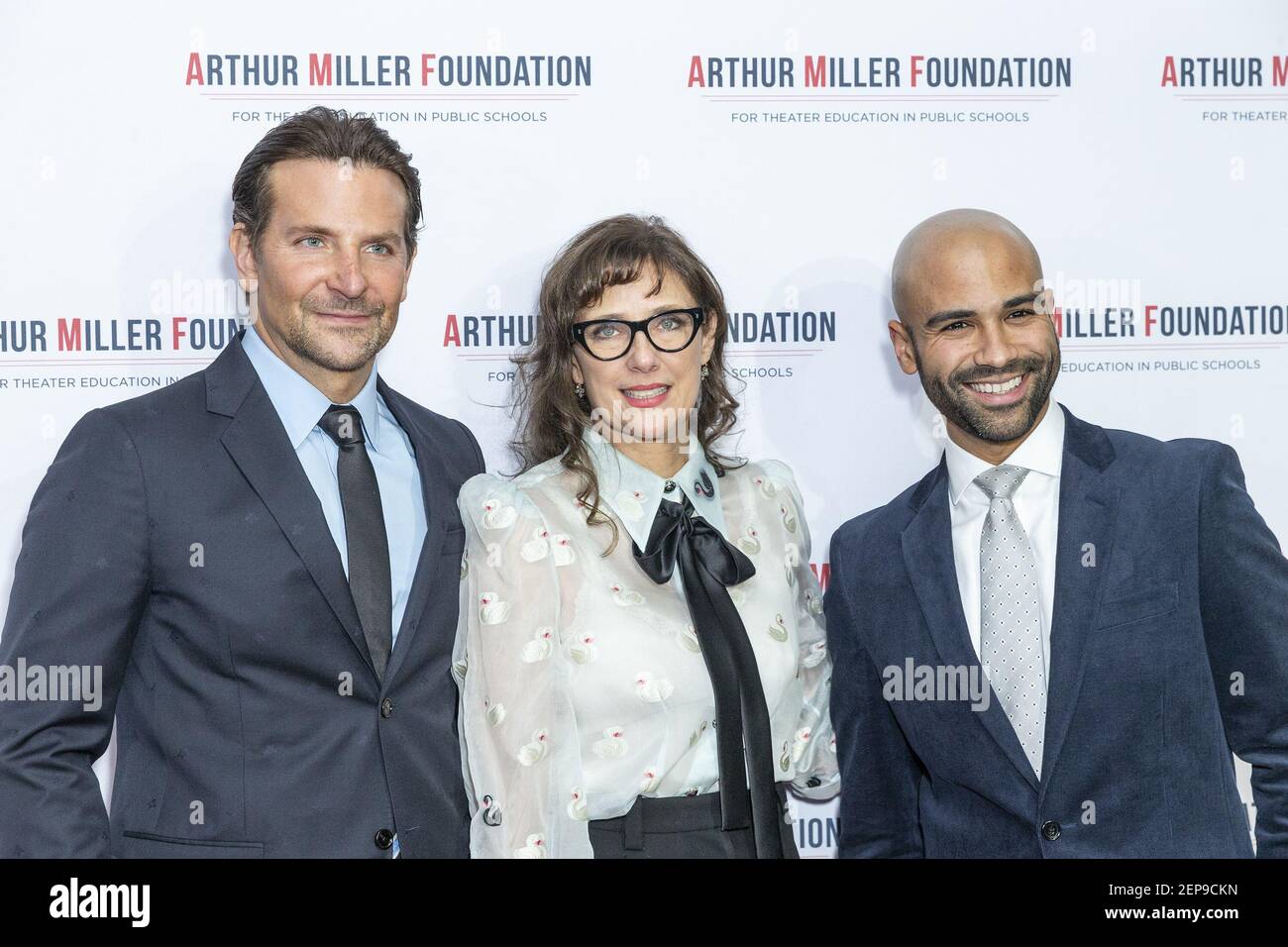 Bradley Cooper, Rebecca Miller, Keeshon Morrow attend the 2019 Arthur ...
