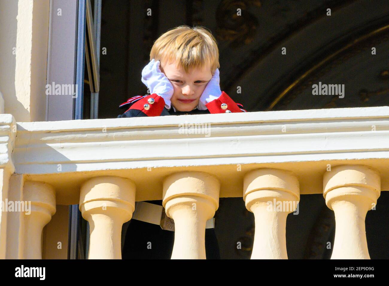Prince Jacques of Monaco during the Army Parade, as part of the ...