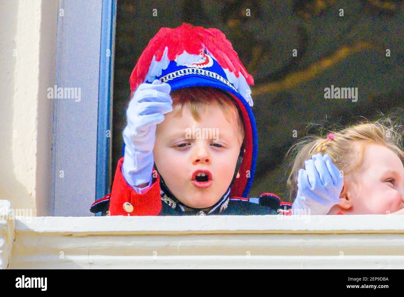 Prince Jacques of Monaco during the Army Parade, as part of the ...