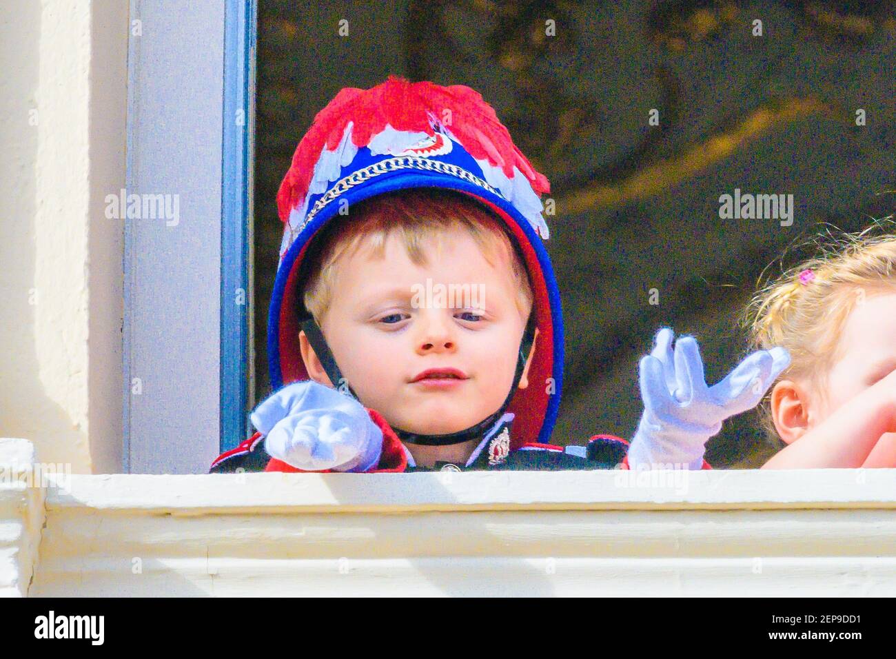 Prince Jacques of Monaco during the Army Parade, as part of the ...