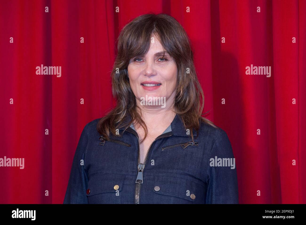 Emmanuelle Seigner Photocall at Eliseo Theater in Rome of the film ...