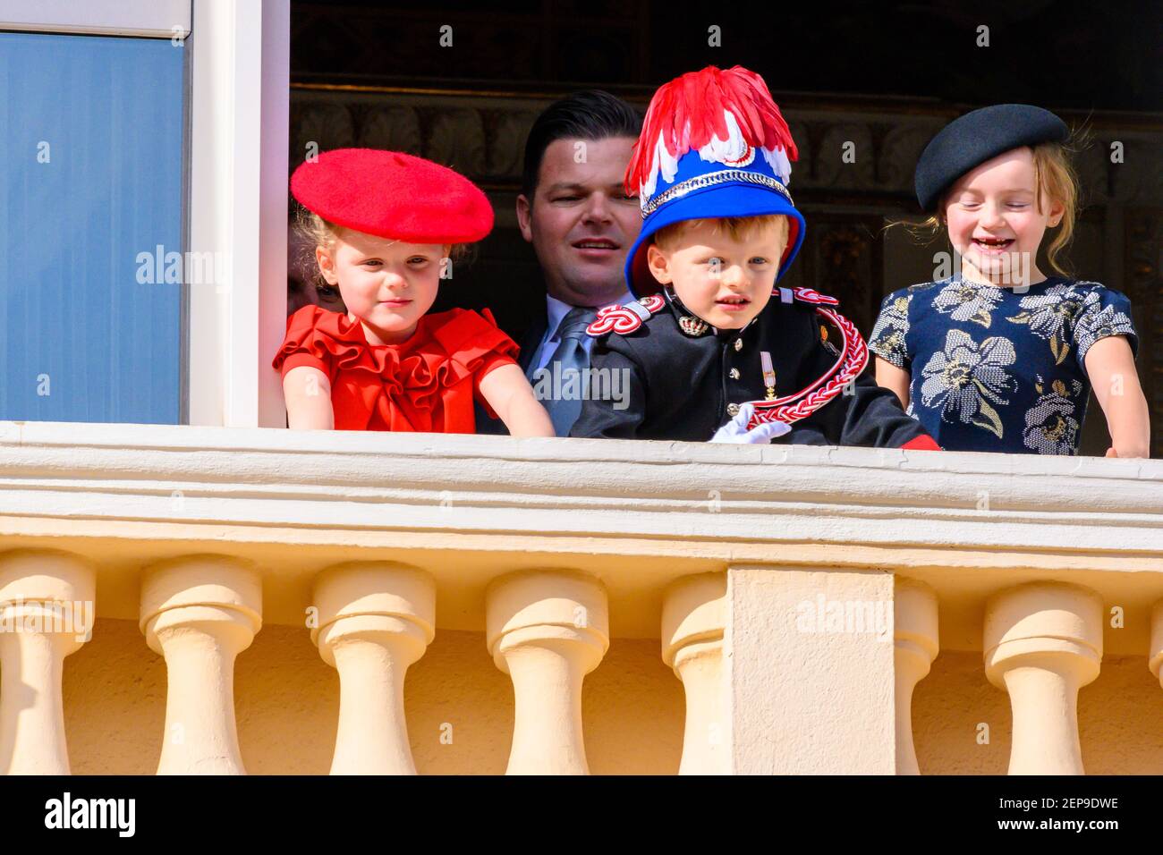 Prince Jacques and Princess Gabriella of Monac and niece Kaia Rose ...