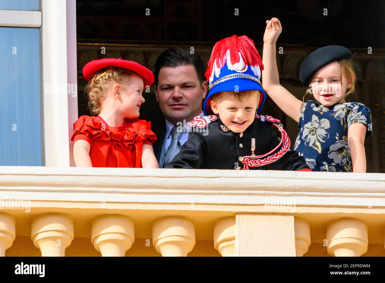 Prince Jacques and Princess Gabriella of Monac and niece Kaia Rose ...