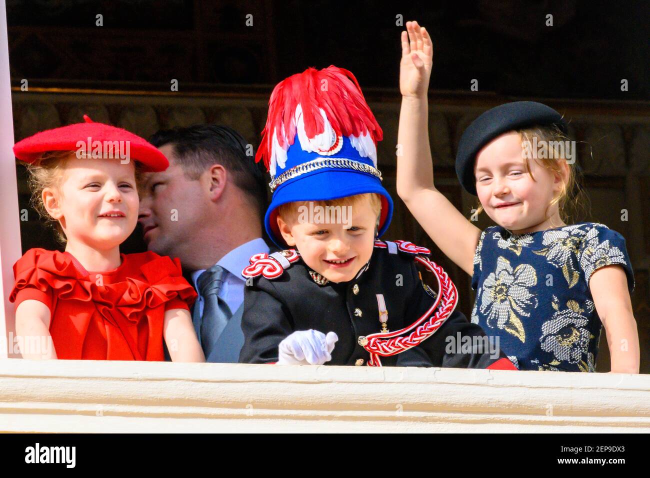 Prince Jacques and Princess Gabriella of Monac and niece Kaia Rose ...