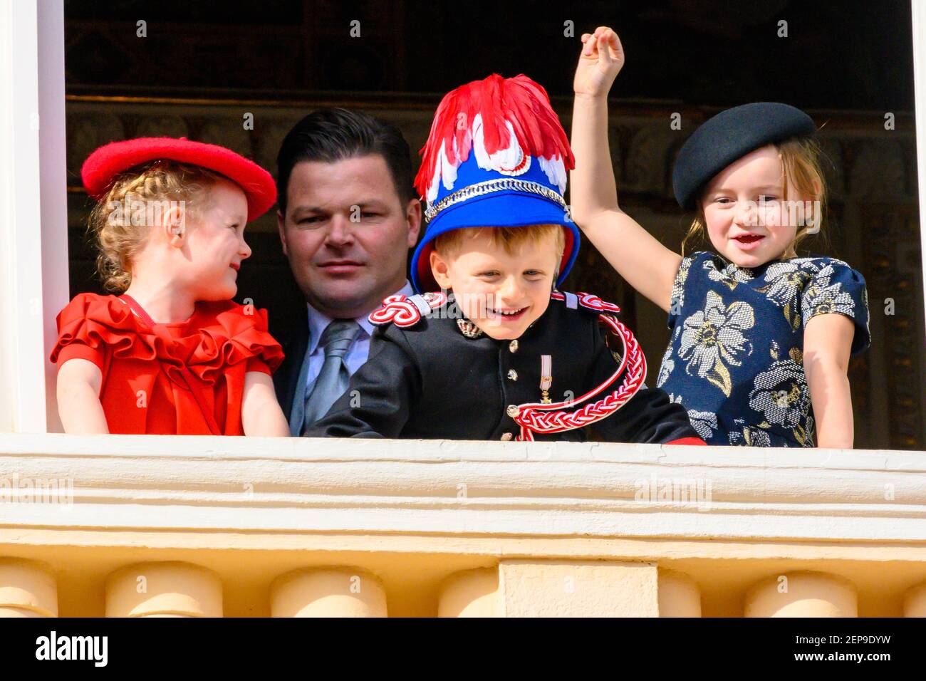 Prince Jacques and Princess Gabriella of Monac and niece Kaia Rose ...