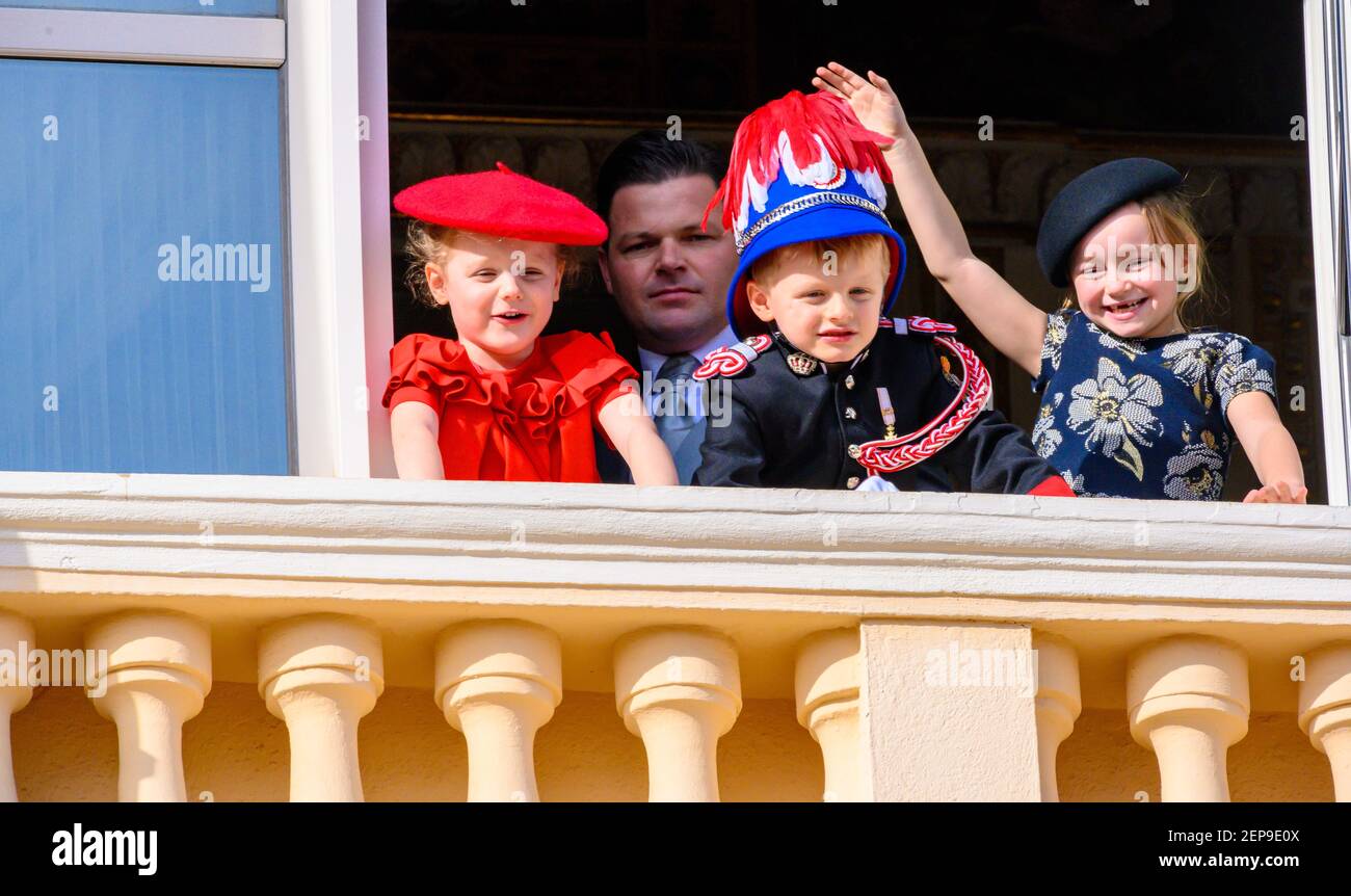 Prince Jacques and Princess Gabriella of Monac and niece Kaia Rose ...