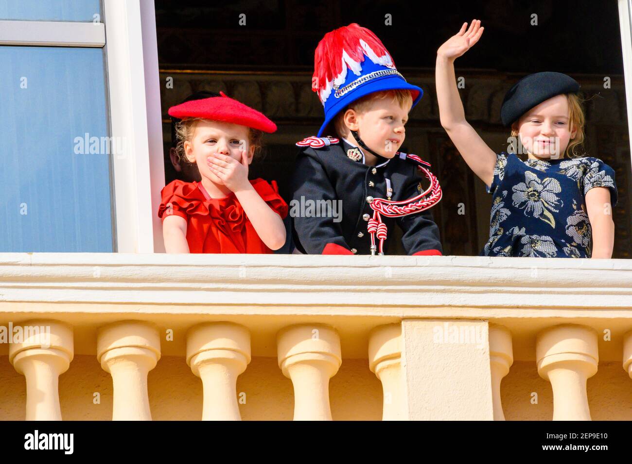 Prince Jacques and Princess Gabriella of Monac and niece Kaia Rose ...