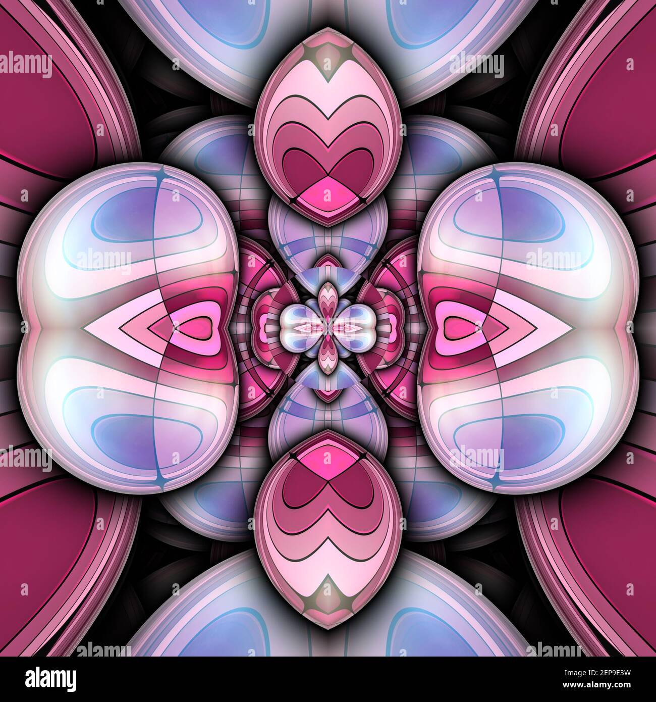 3D render of plastic background pattern tile with embossed glossy ...