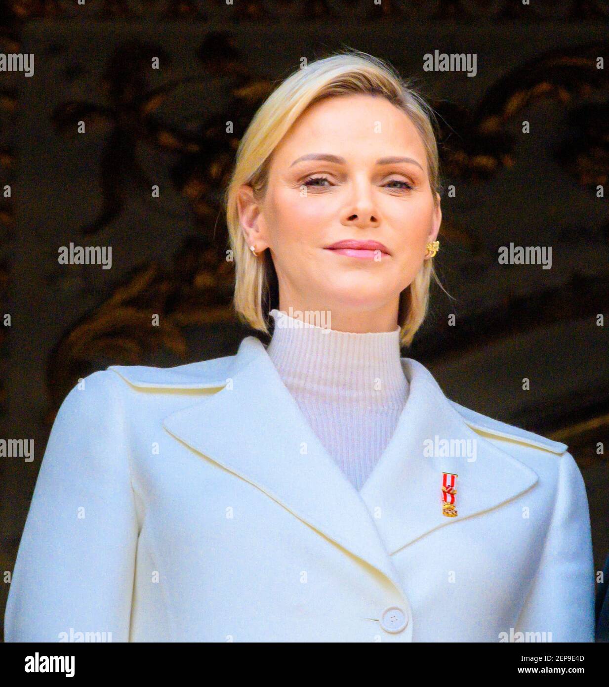 Princess Charlene of Monaco during the Army Parade, as part of the ...