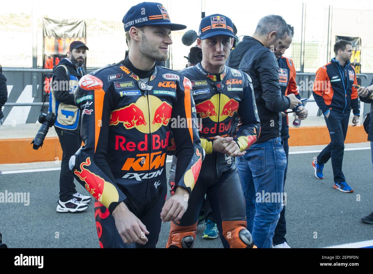 Test Day MotoGP, Circuit Ricardo Tormo, Valencia, Spain; Brad Binder ...