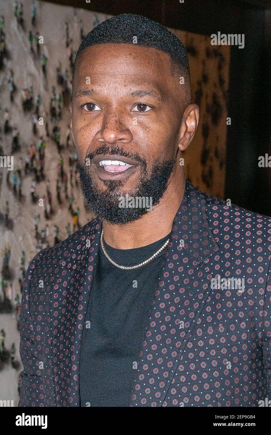 Jamie Foxx attends the Prostate Cancer Foundation's Dinner At Daniel ...
