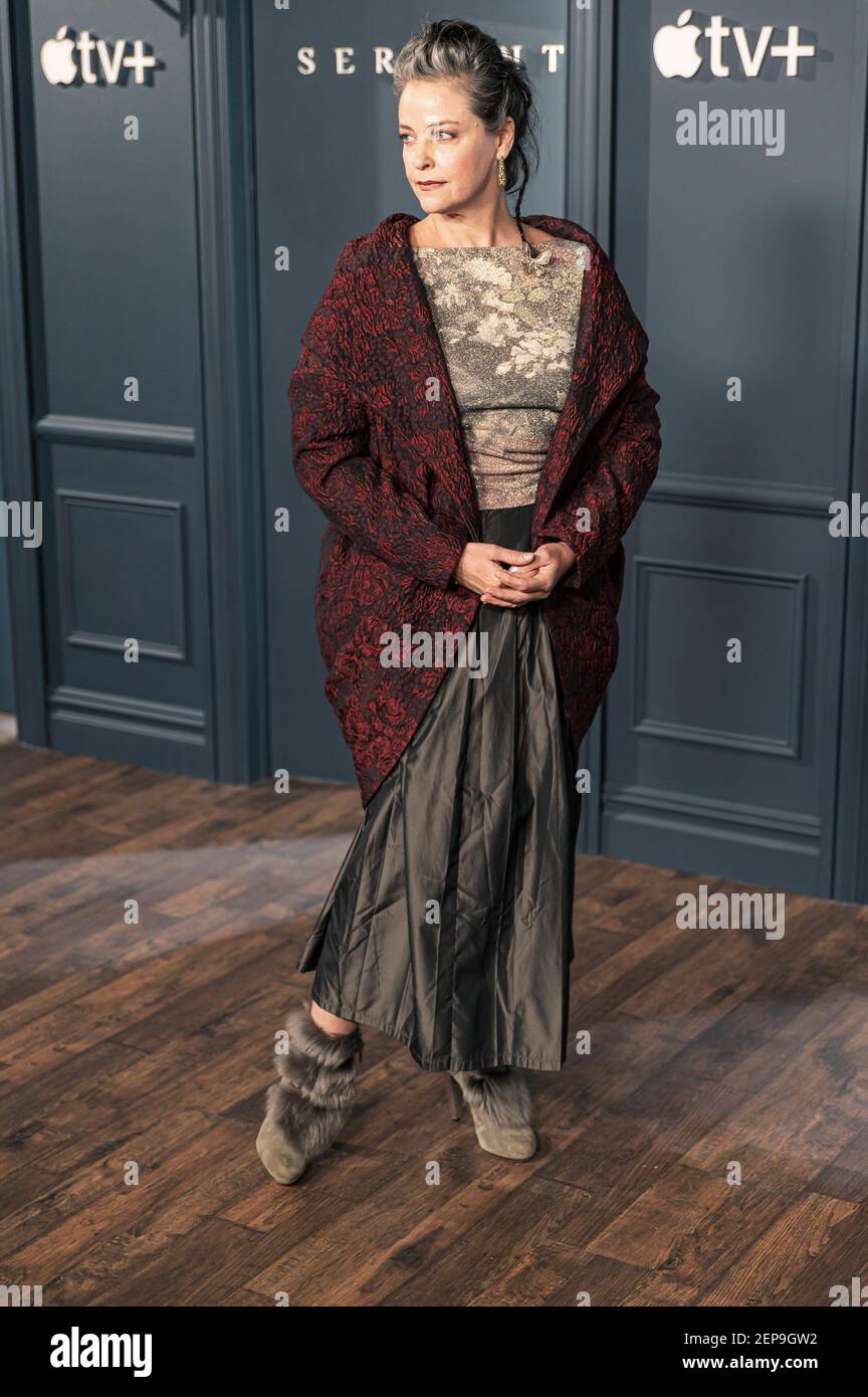 Alison Elliott is seen during red carpet arrivals for the world ...