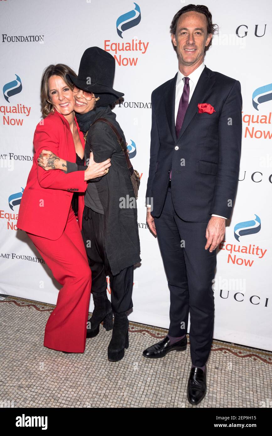 (L-R) Heather Pulier, Linda Perry and Syd Butler attend the annual Make ...