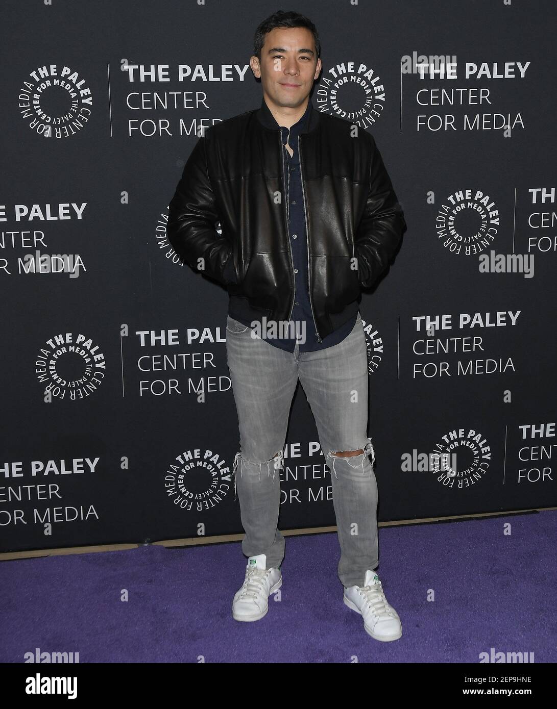Conrad Ricamora arrives at The Paley Center Presents An Evening with ...