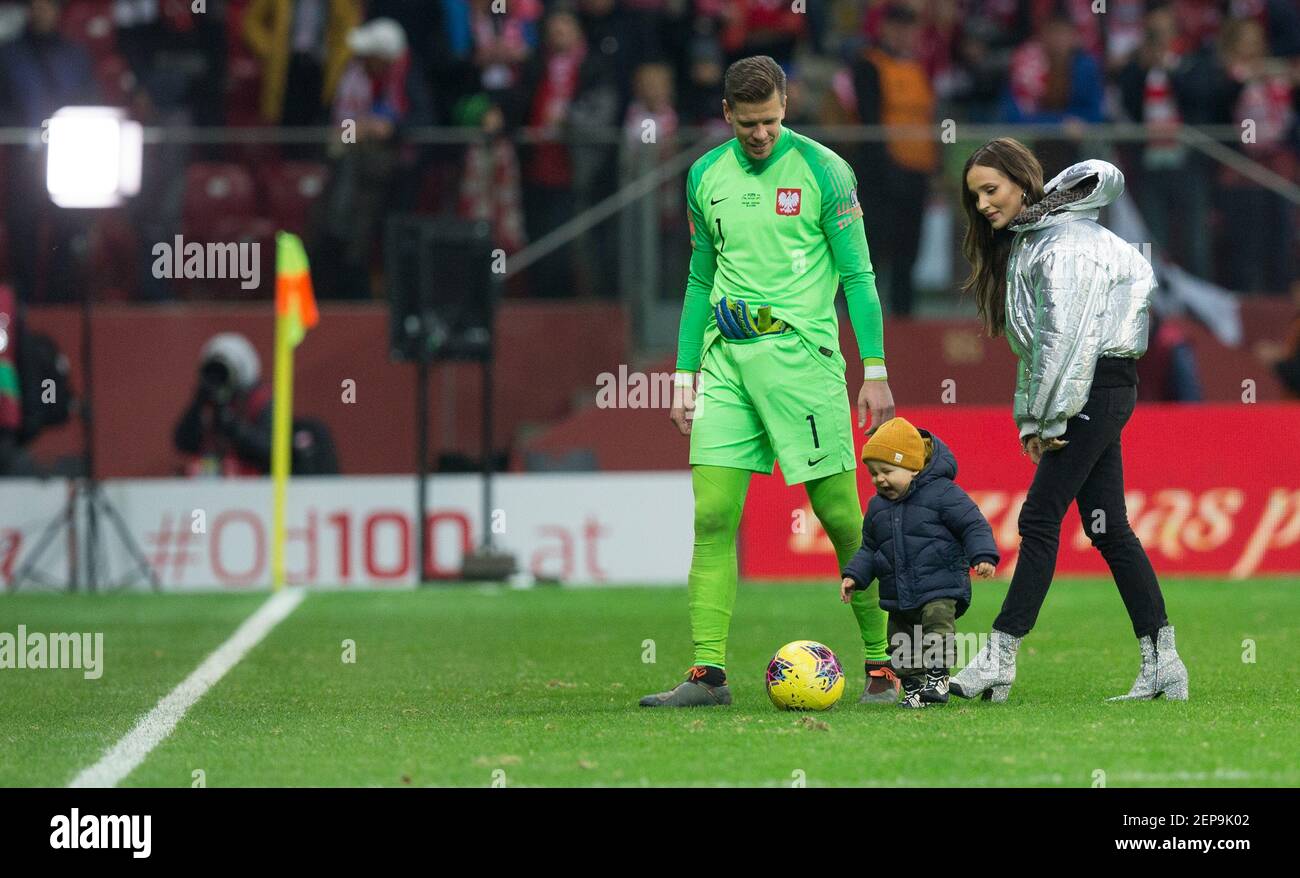 19.11.2019, Warszawa, pilka nozna, kwalifikacje EURO Mistrzostw Europy ...