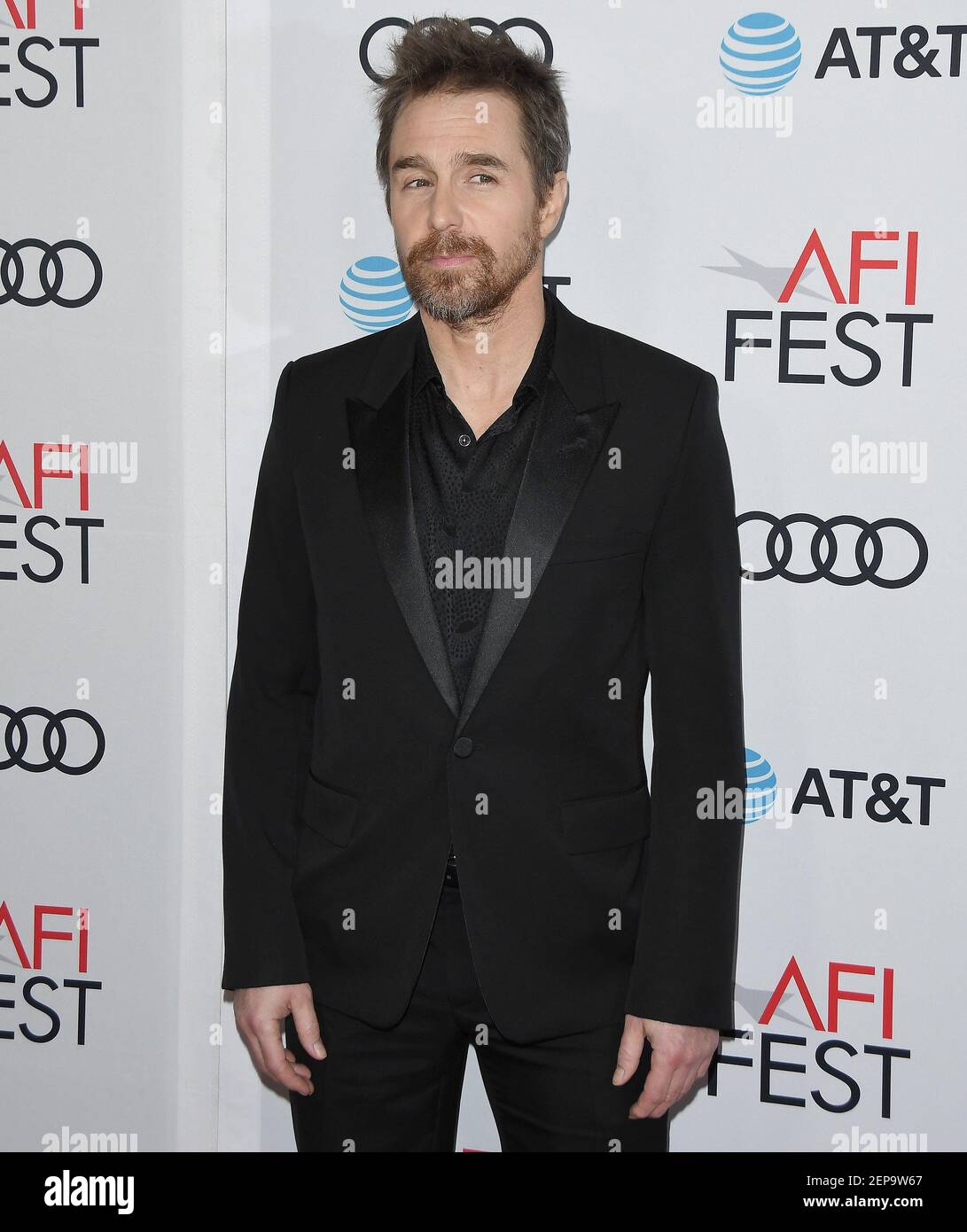 Sam Rockwell arrives at the AFI FEST 2019 - RICHARD JEWELL Premiere ...