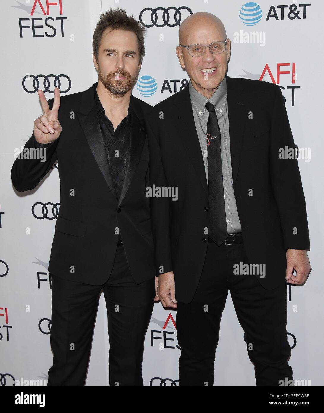 (L-R) Sam Rockwell and Watson Bryant Jr at the AFI FEST 2019 - RICHARD ...