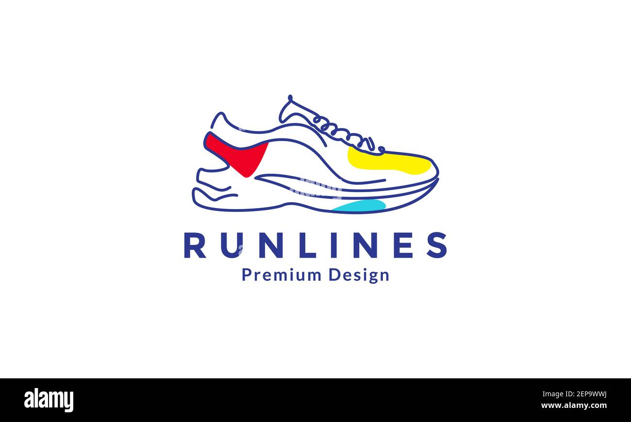 Continuous running lines Stock Vector Images - Alamy