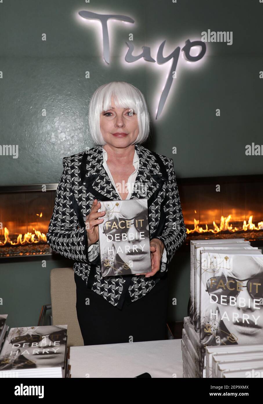 MIAMI, FL - NOV 20: Debbie Harry is seen during meet and great at Tuyo ...