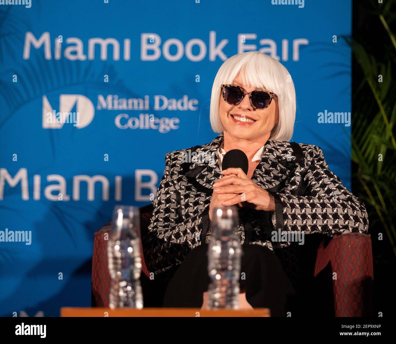 MIAMI, FL - NOV 20: Debbie Harry is seen during an evening with Debbie ...