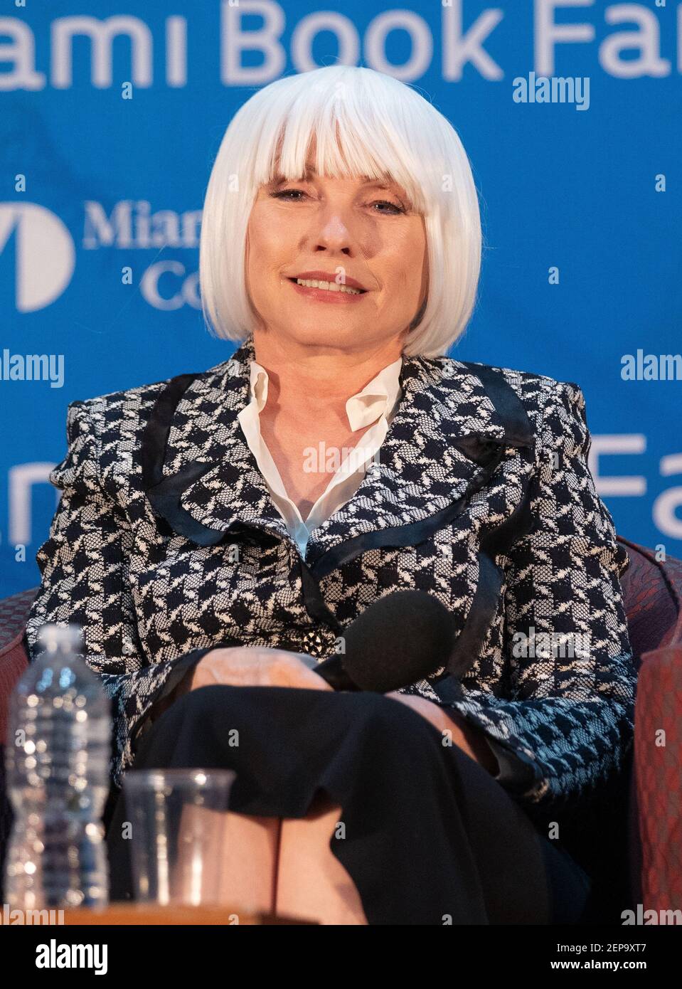 MIAMI, FL - NOV 20: Debbie Harry is seen during an evening with Debbie ...