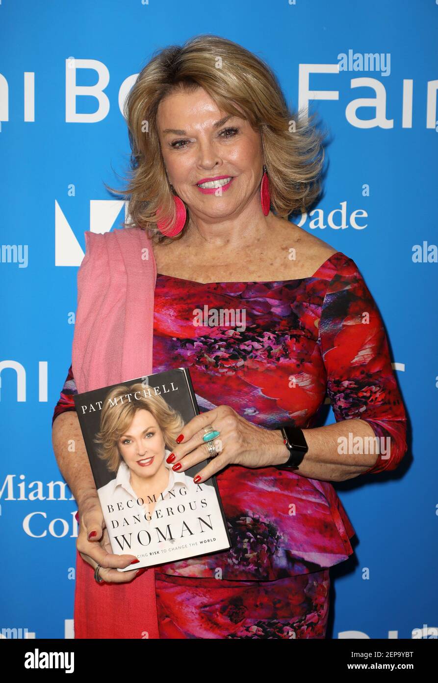 MIAMI, FL - NOV 20: Pat Mitchell is seen back stage during the Miami ...