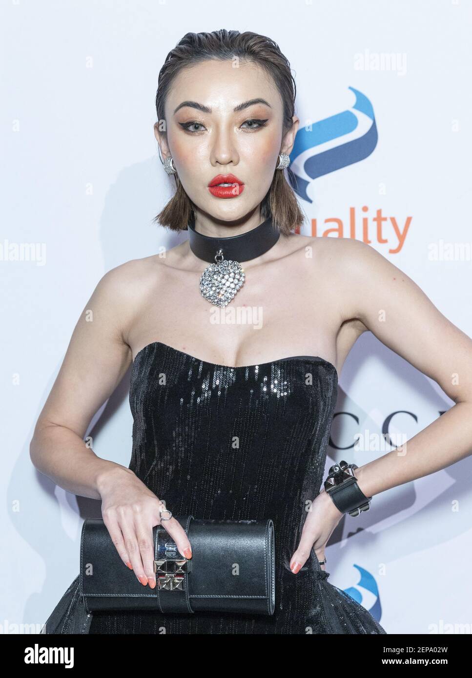 Jessica Wang attends the annual Make Equality Reality Gala hosted by ...